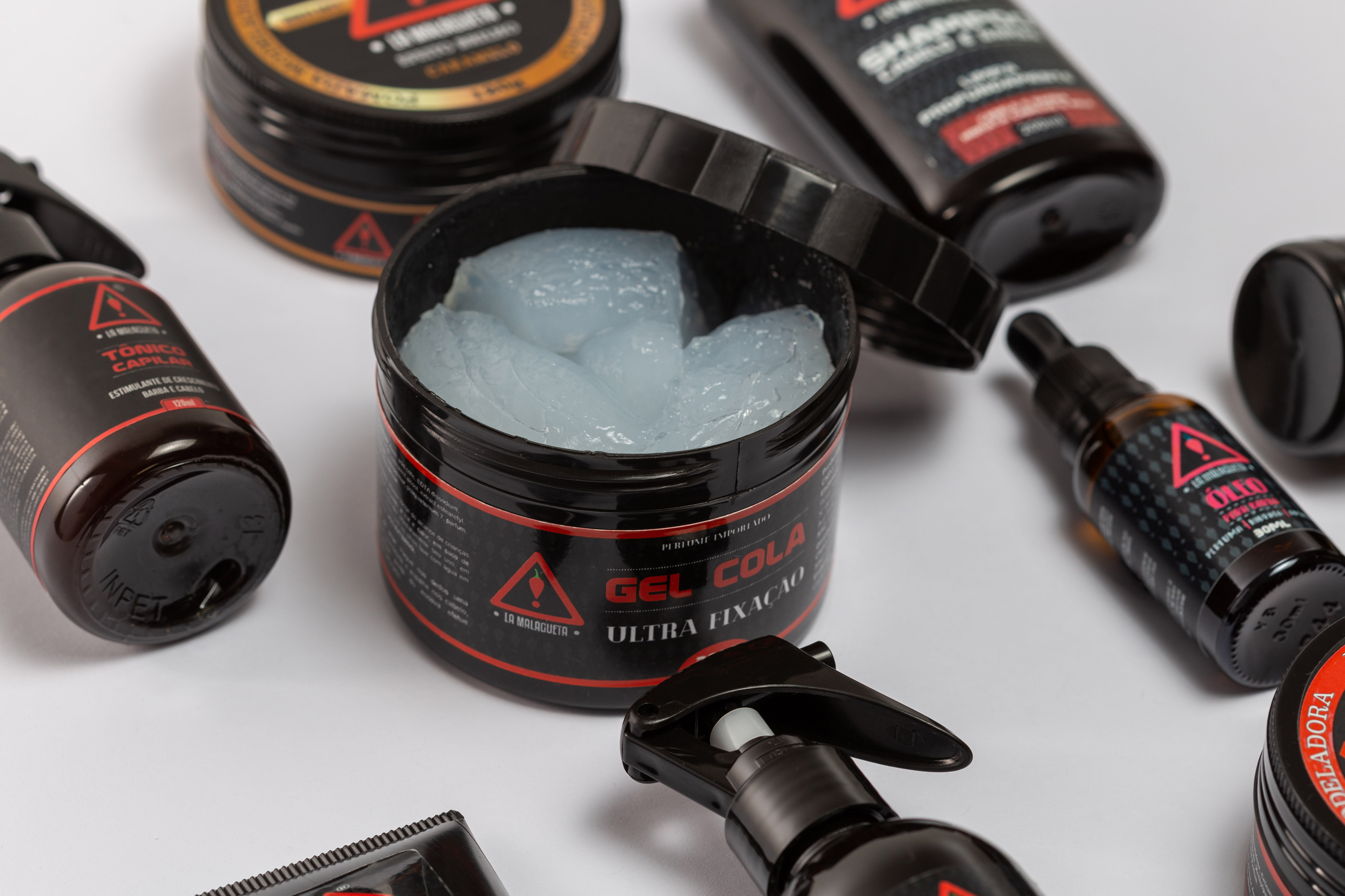 Melhor Gel para cabelo - Aroma de perfume importado - Lamalagueta