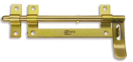 Ferrolho / Trinco Bicromatizado - Catelli