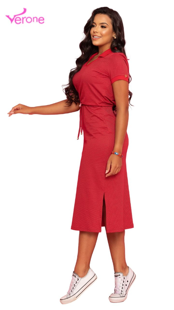 VESTIDO VERONE - MODA EVANGÉLICA 75307 - Clássica Moda Evangélica